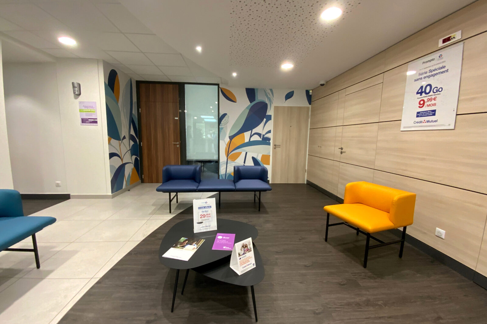 Décoration d'une agence bancaire - Mon Cocon Organisé